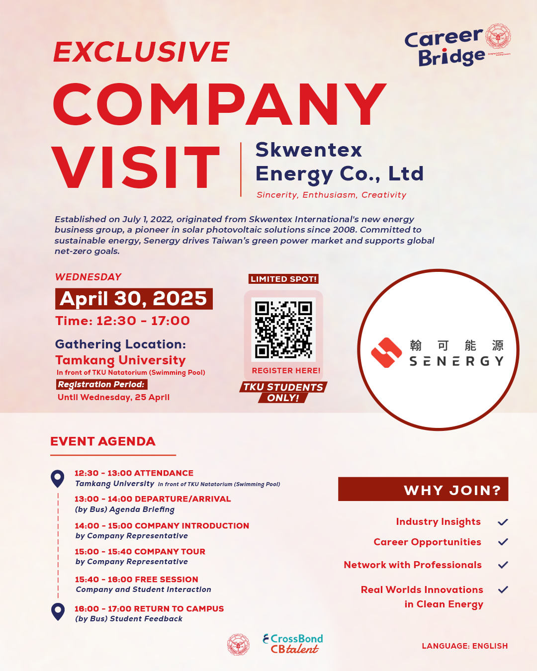 TKU Exclusive Company Visit – Skwentex Energy Co., Ltd on April 30th ...
